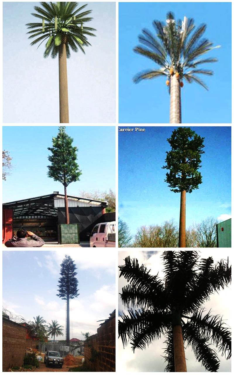 China Customized Bionic Tree Communication Steel Structure Tower ...