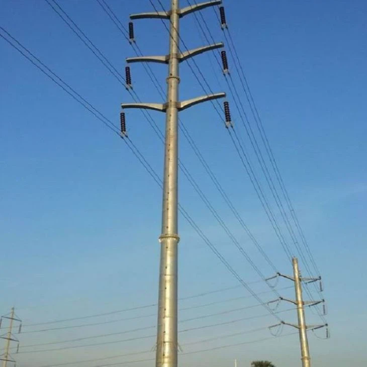 China Customized Double Circuit Power Poles Manufacturers and Suppliers ...